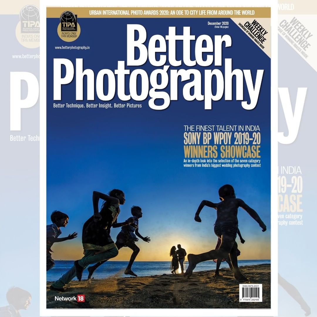 Sanoj Kumar Covers Better Photography Magazine | FWD Life Magazine