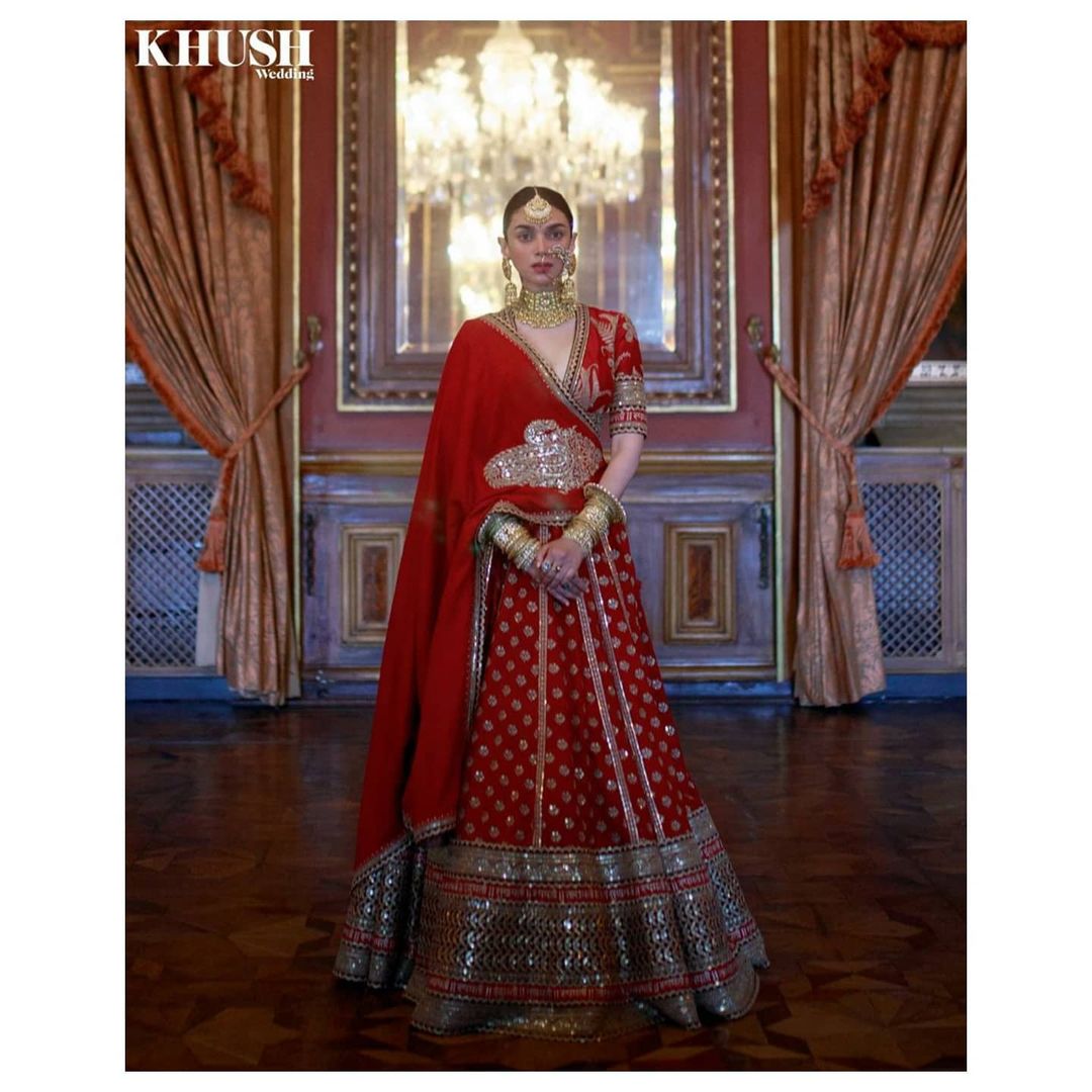 Aditi Stuns as Royal Bride for Sabyasachi | FWD Life Magazine