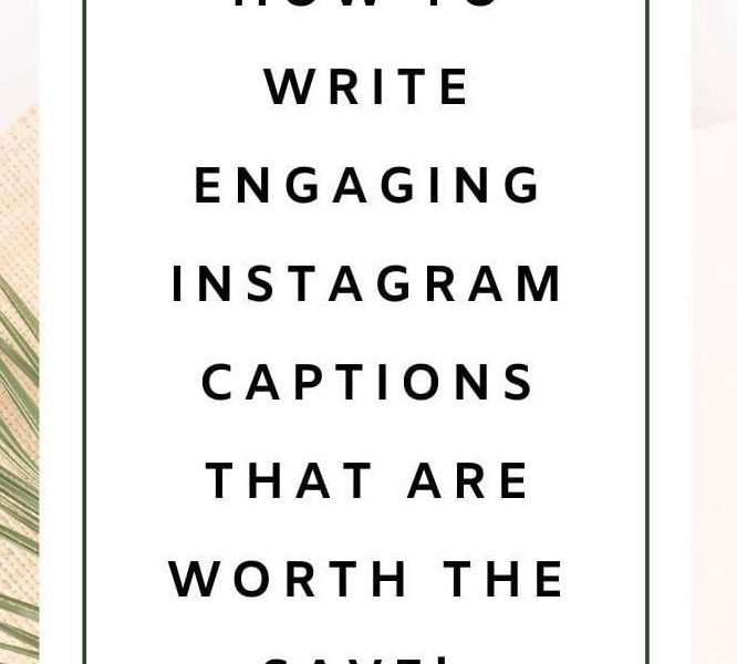 How to Create Perfect Instagram Captions | FWD Life Magazine