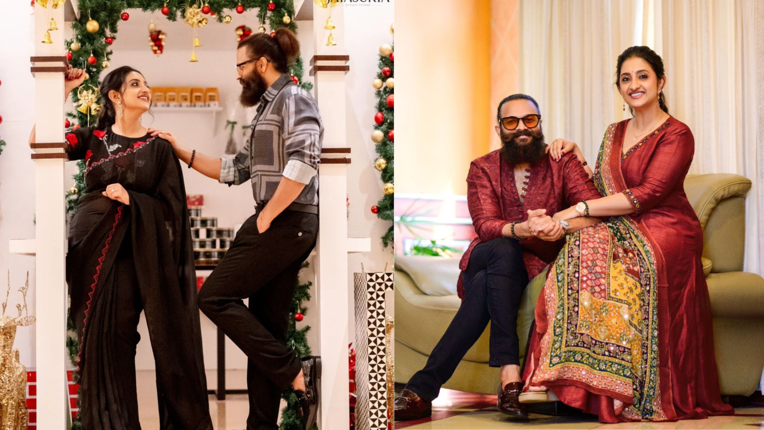The Power Couple Lookbook : Jayasurya & Saritha Jayasurya | FWD Life Magazine