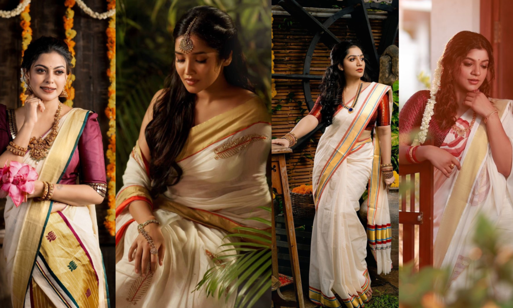 Onam Elegance: Decoding the Traditional and Modern Looks of M-Town ...